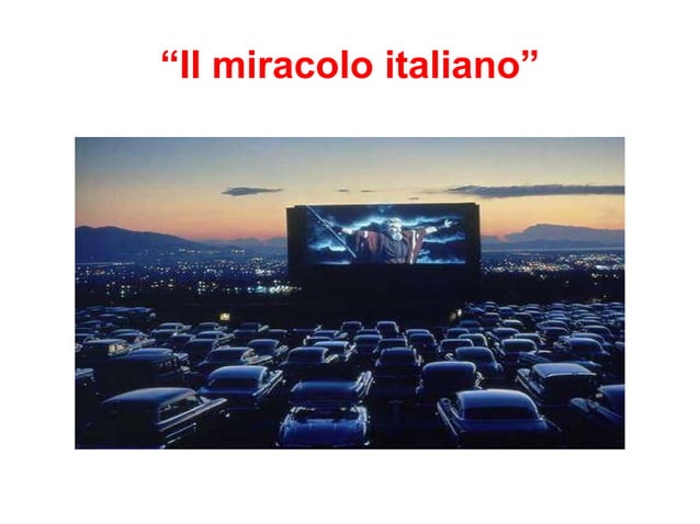 Il miracolo italiano | ODP