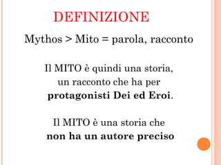 Il mito | PPT