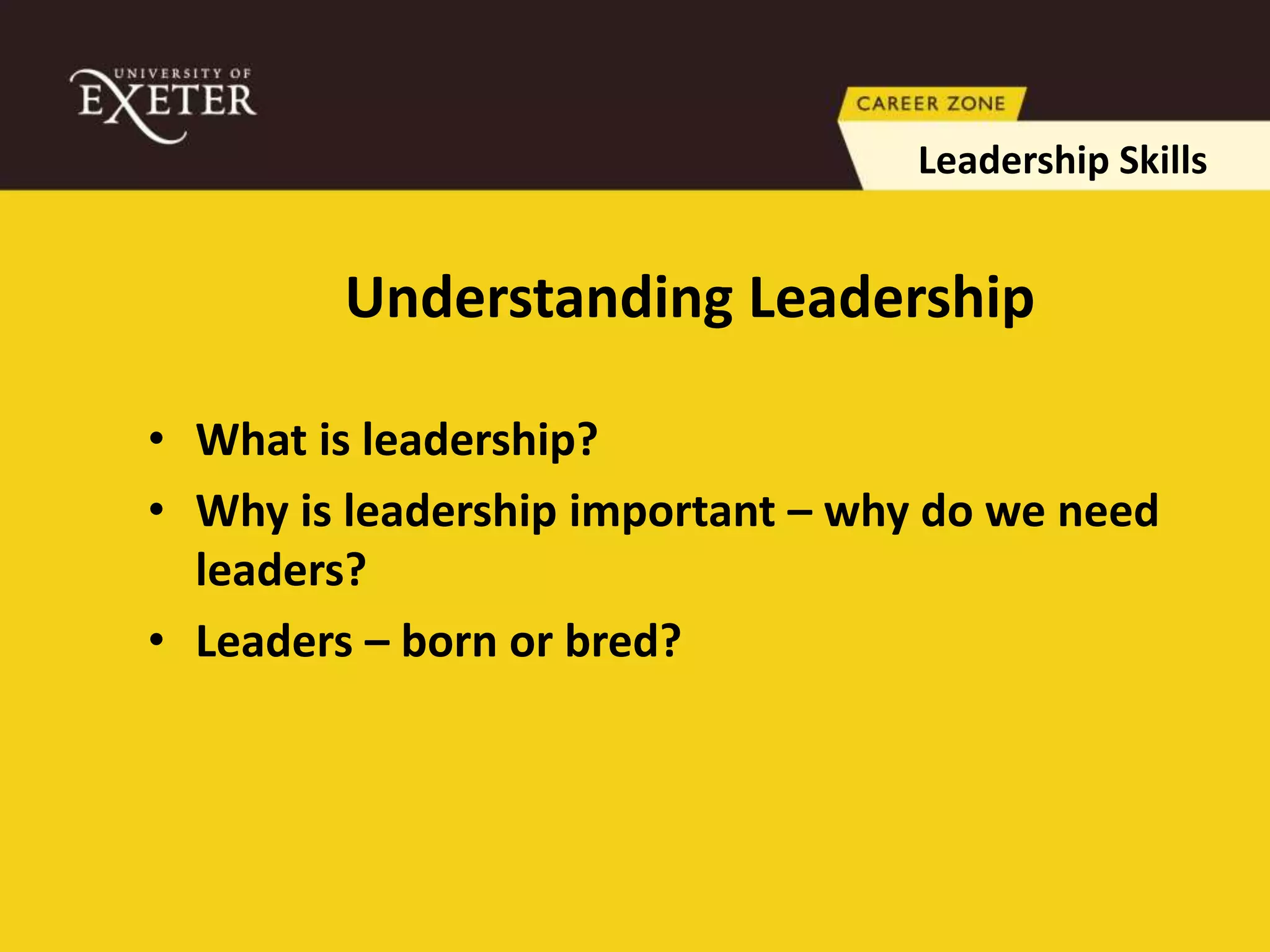 Ilm leadership skills | PPT