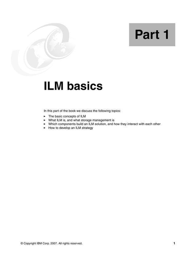 Ilm library information lifecycle management best practices guide ...