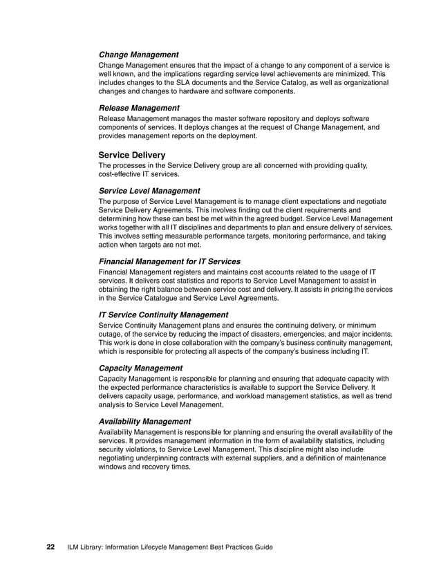 Ilm Library Information Lifecycle Management Best Practices Guide Sg247251 Pdf
