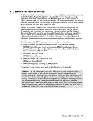 Ilm library information lifecycle management best practices guide ...