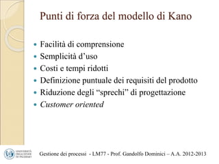 Il modello di Kano | PPT