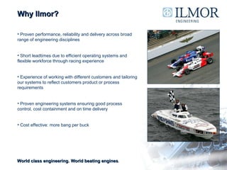 Ilmor Overview Presentation | PPT