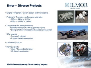 Ilmor Overview Presentation | PPT