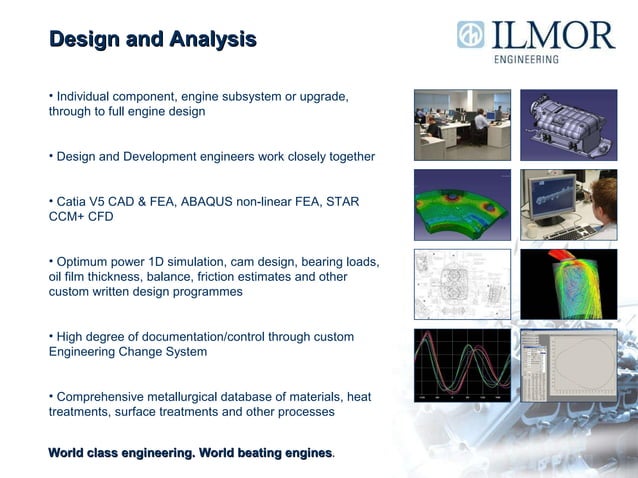 Ilmor Overview Presentation | PPT