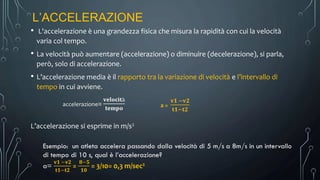 Il moto dei corpi | PPTX