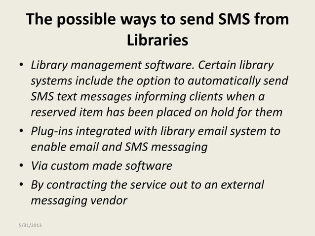 Integrated Library Management System to Resource Discovery : Recent ...