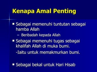 Ilmu, Iman Dan Amal | PPT