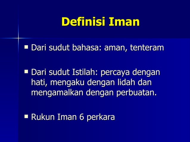 Ilmu, Iman Dan Amal | PPT