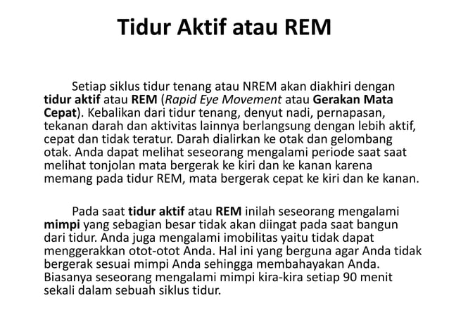 The Science Of Sleep | PPT