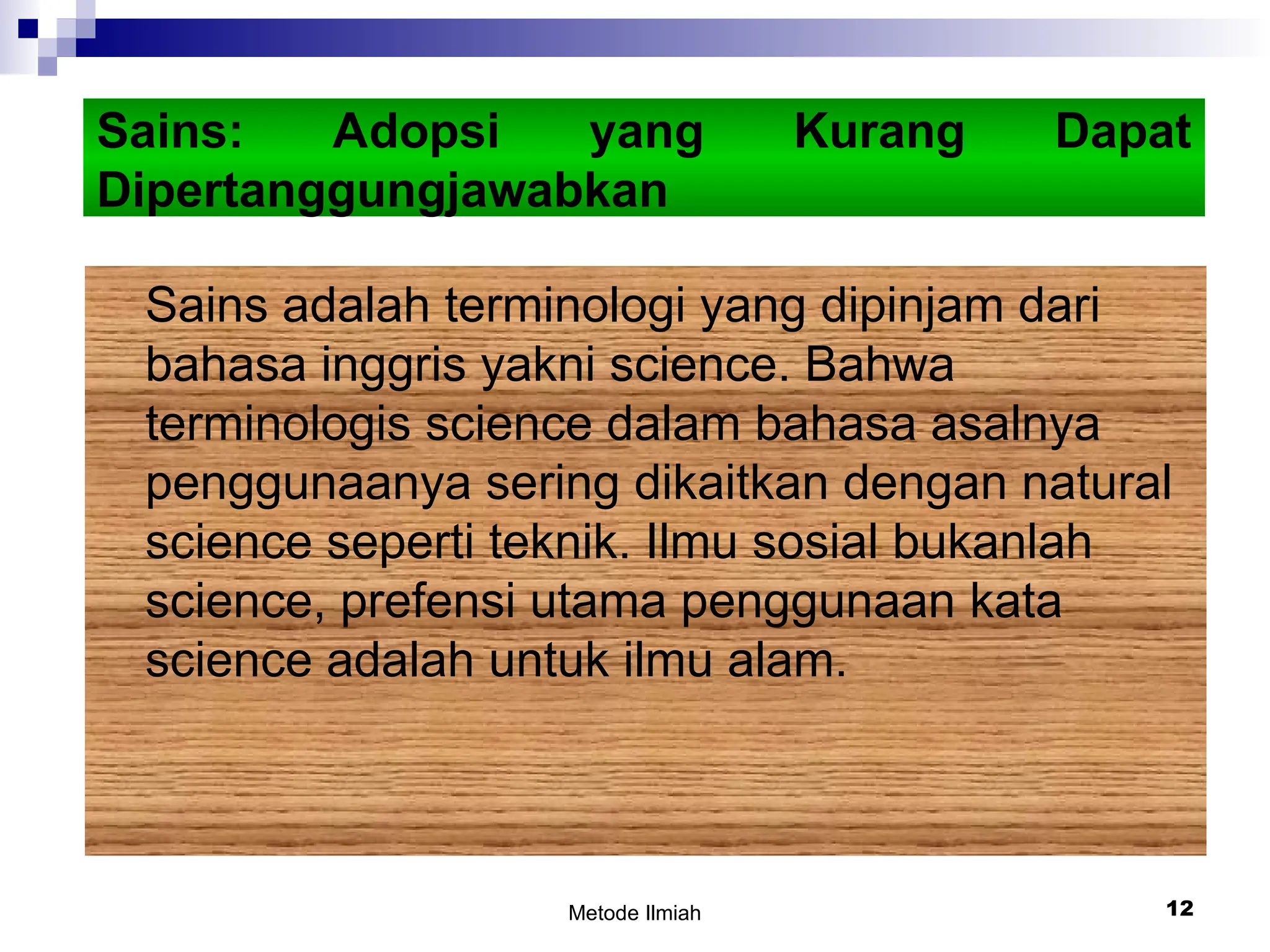 ini tentang cara memahami ilmu dan sains.ppt
