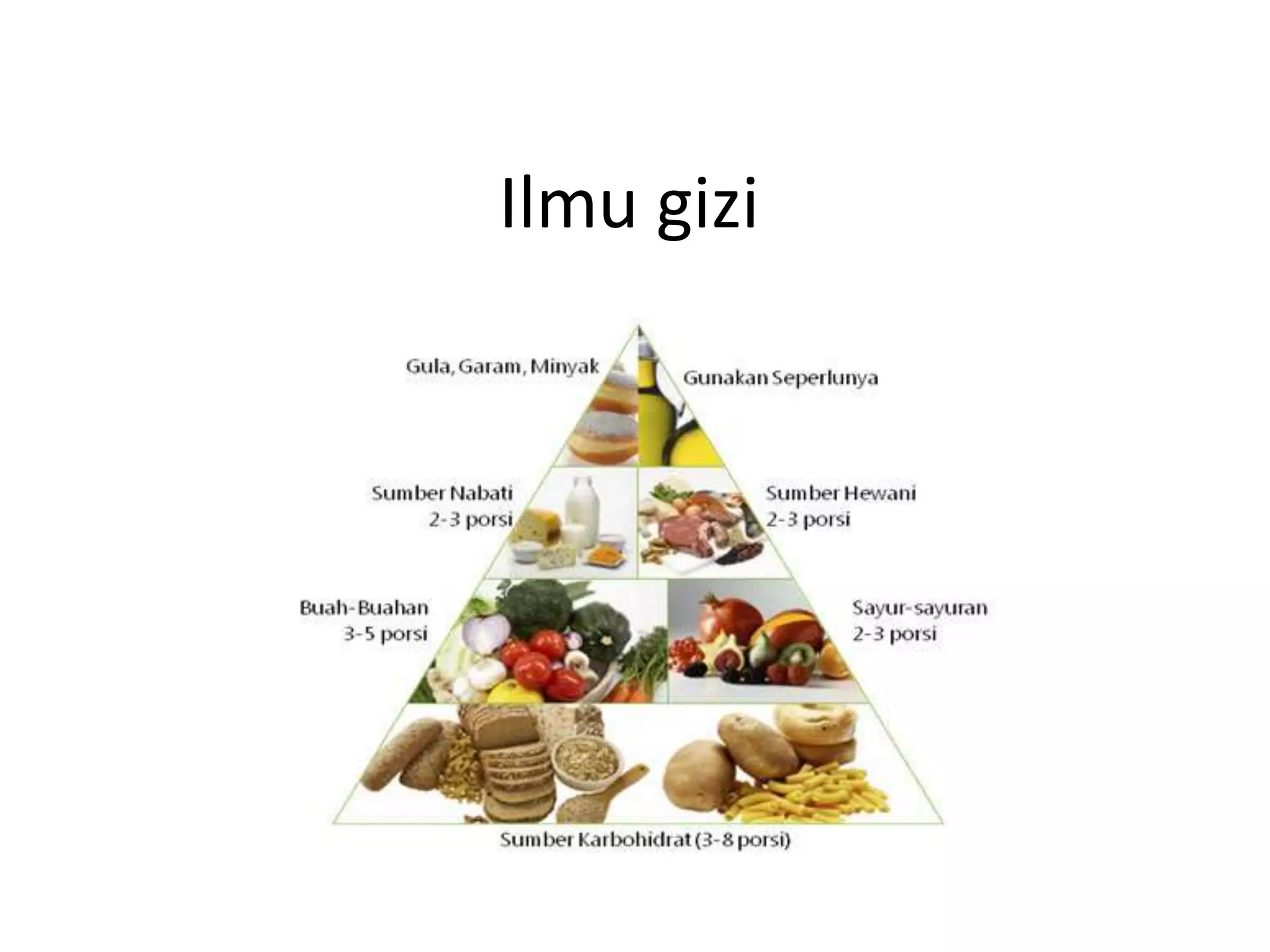 Ilmu gizi 2 | PPTX
