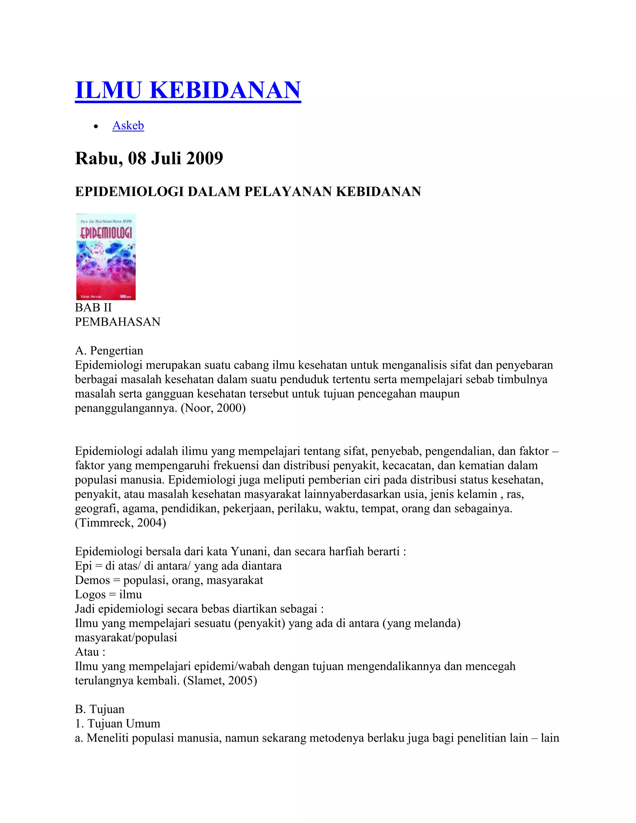 Ilmu kebidanan | PDF
