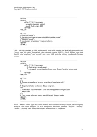 Ilmu komputer -_tutorial_css_by_abepoetra | PDF