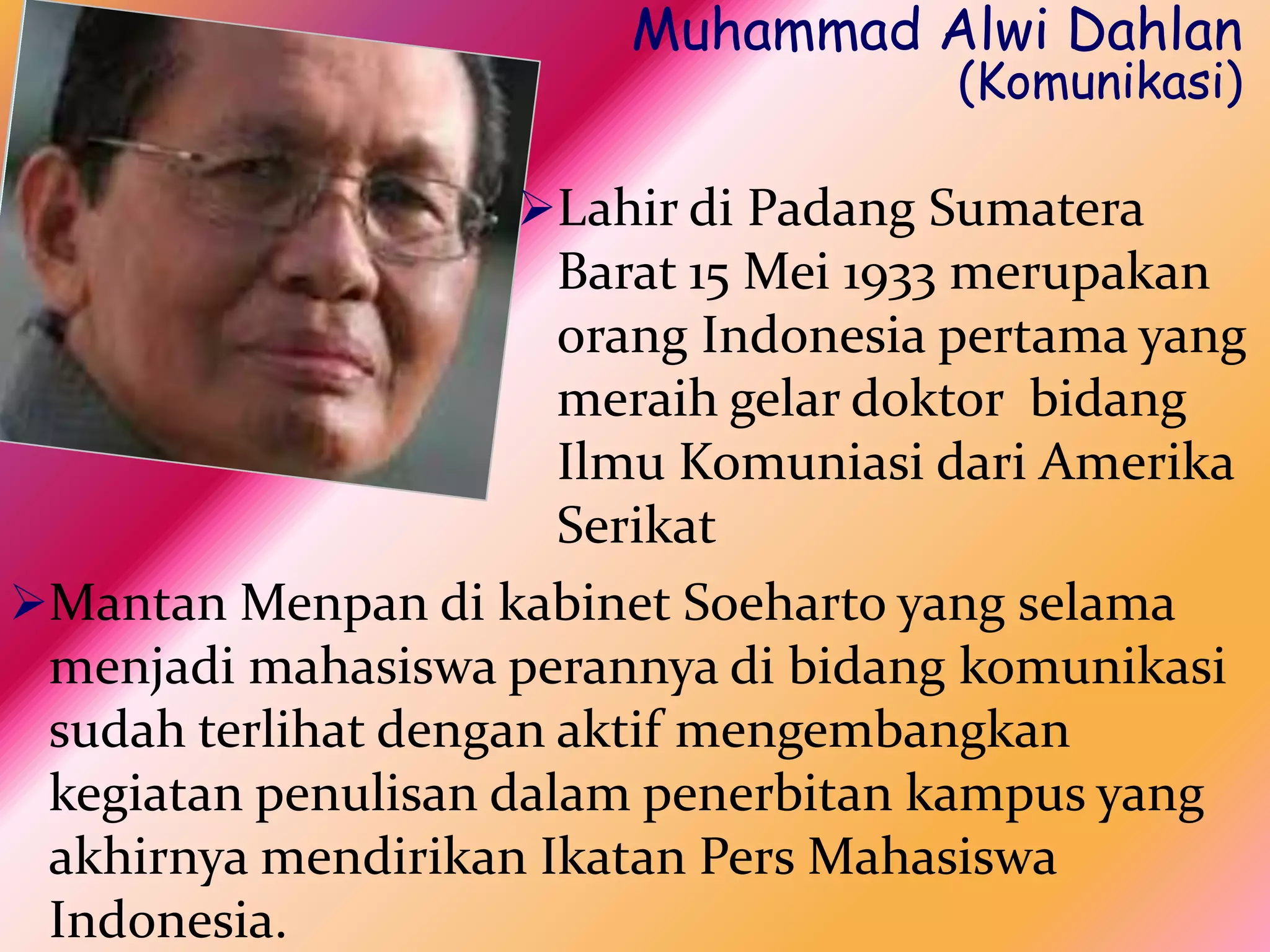 Ilmu komunikasi sebagai ilmu yang multidisiplin (presentasi Dirman) | PPTX