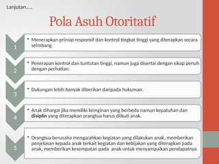 Ilmu Parenting dan pola asuh pada anak usia dini | PPTX