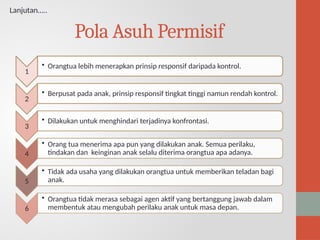 Ilmu Parenting dan pola asuh pada anak usia dini | PPTX
