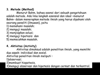 powerpoint tentang ilmu dan pengetahuan | PPT