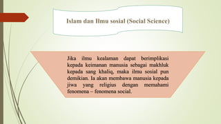 Hubungan Ilmu Pengetahuan dan Agama | PPTX