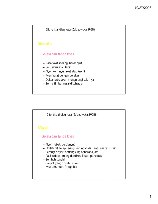 Ilmu penyakit saraf trigeminal neuralgia [compatibility mode] | PDF