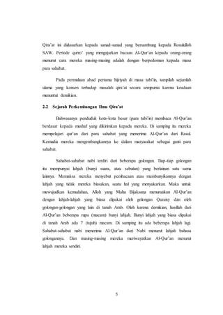 Ilmu qiraat didalam al quran | DOCX