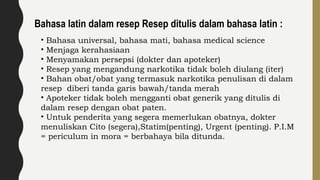 ILMU RESEP adalah ilmu yang mempelajari .pptx