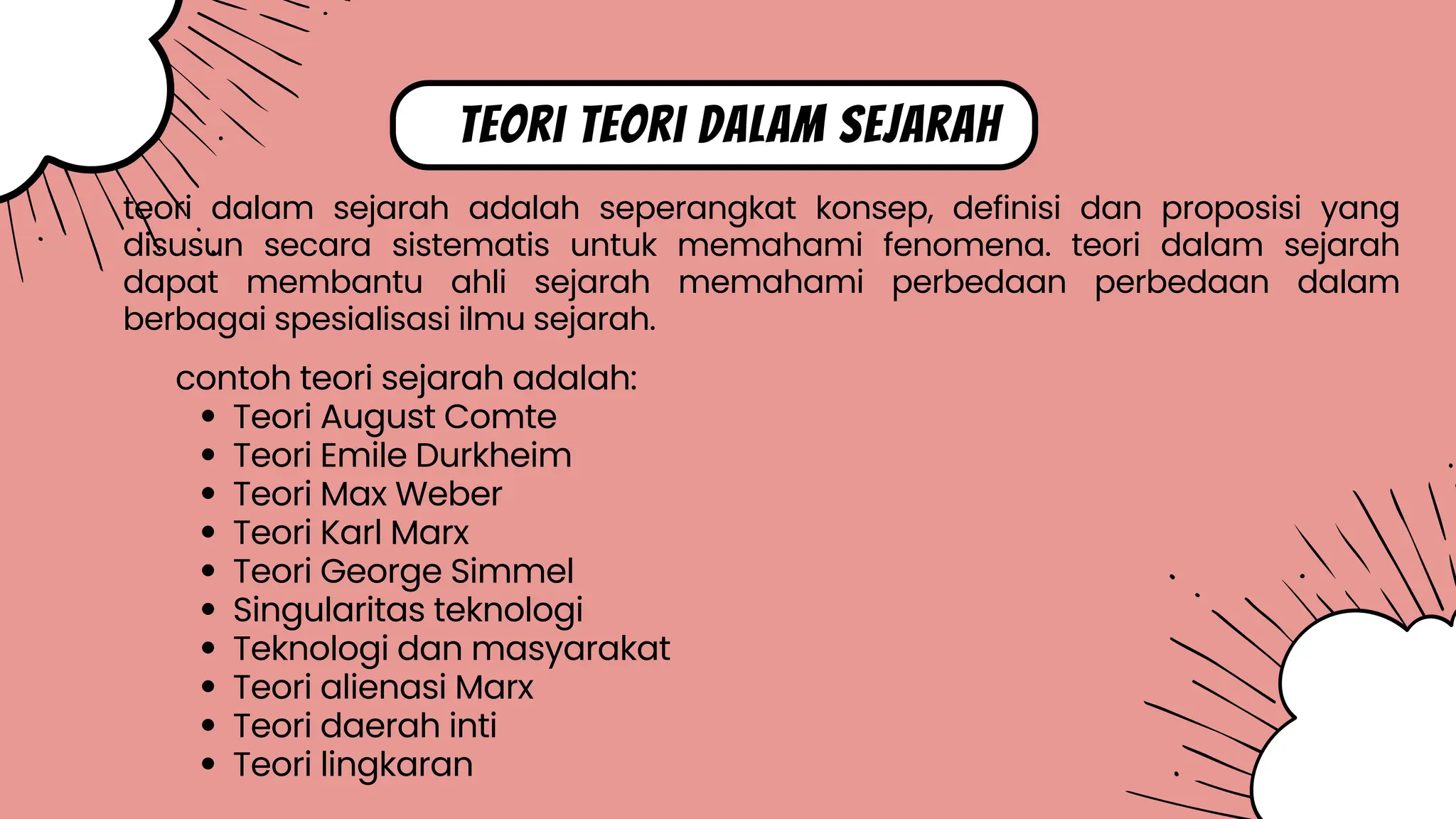 ilmu sejarah, Fakta, Konsep, generalisasi dan Teori | PDF