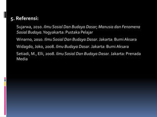 Ilmu sosial dan budaya dasar | PPTX