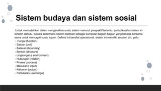 Ilmu sosial dan Budaya Dasar (ISBD) | PPTX