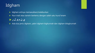 Ilmu Tajwid - 1 | PPTX