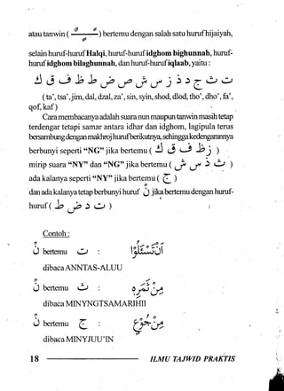 Ilmu tajwid lengkap | PDF