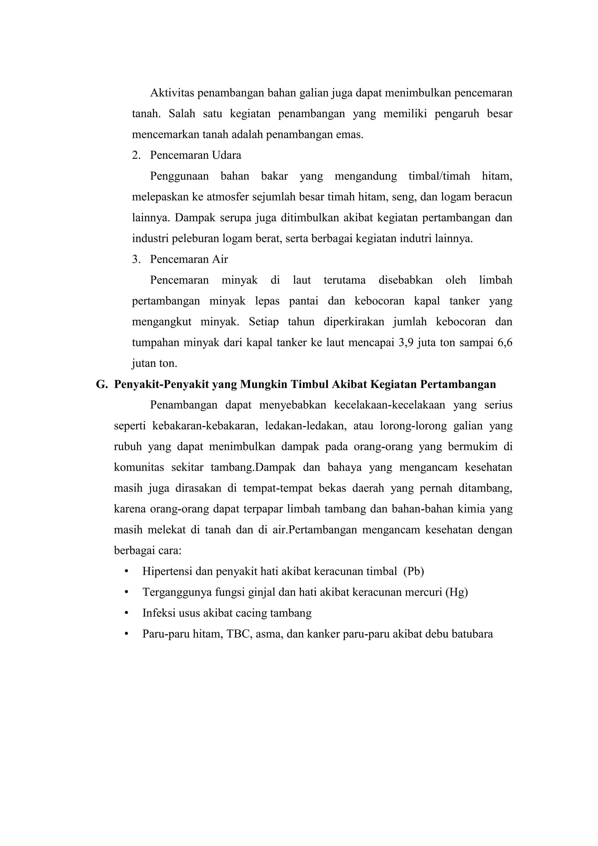 Ilmu teknologi dan pengetahuan lingkungan, pertambangan, dan industri | PDF