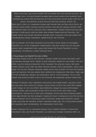 Ilmu usul bida | DOCX