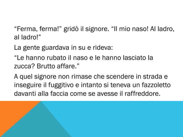 Il naso che scappa | PDF