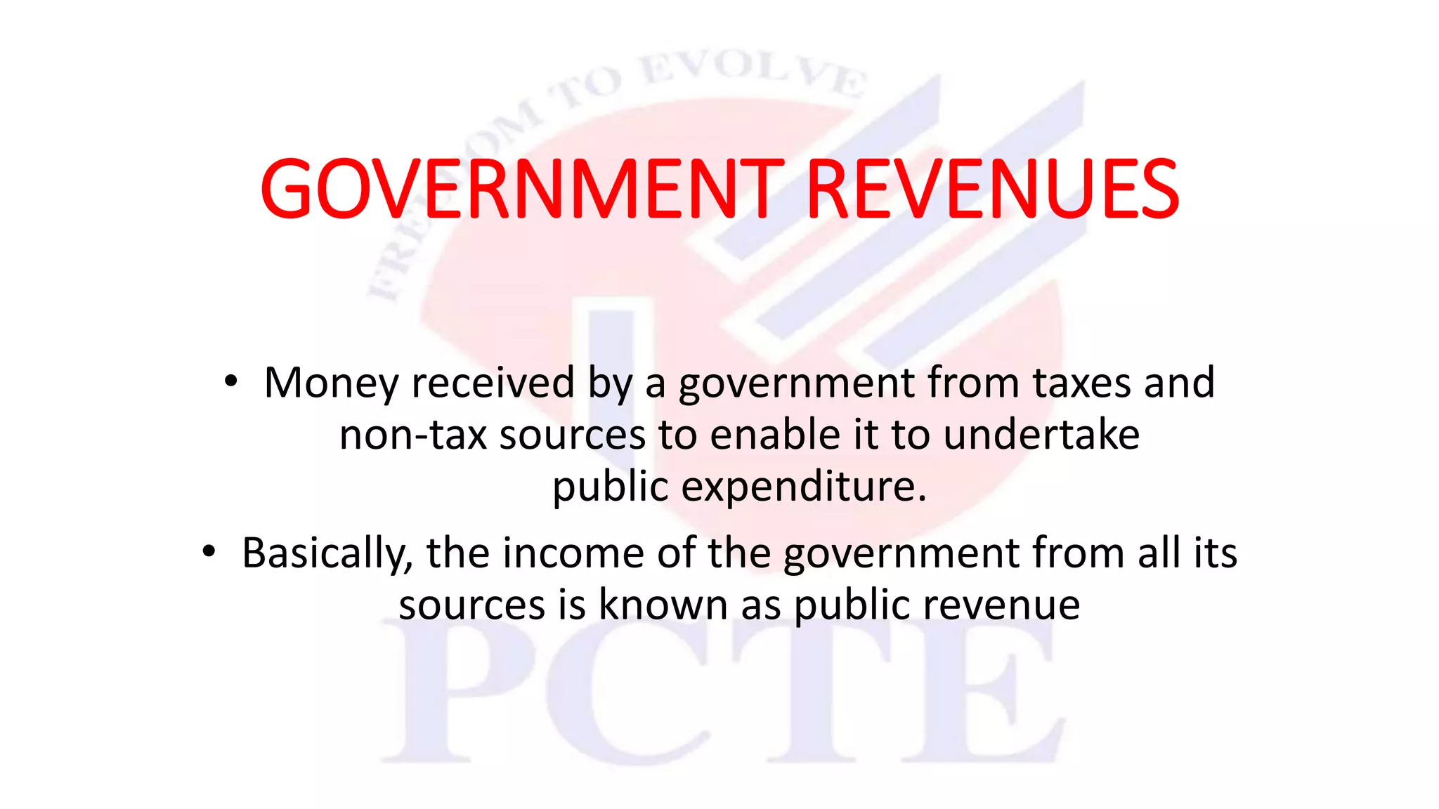 Public revenues and expenditure .pptx