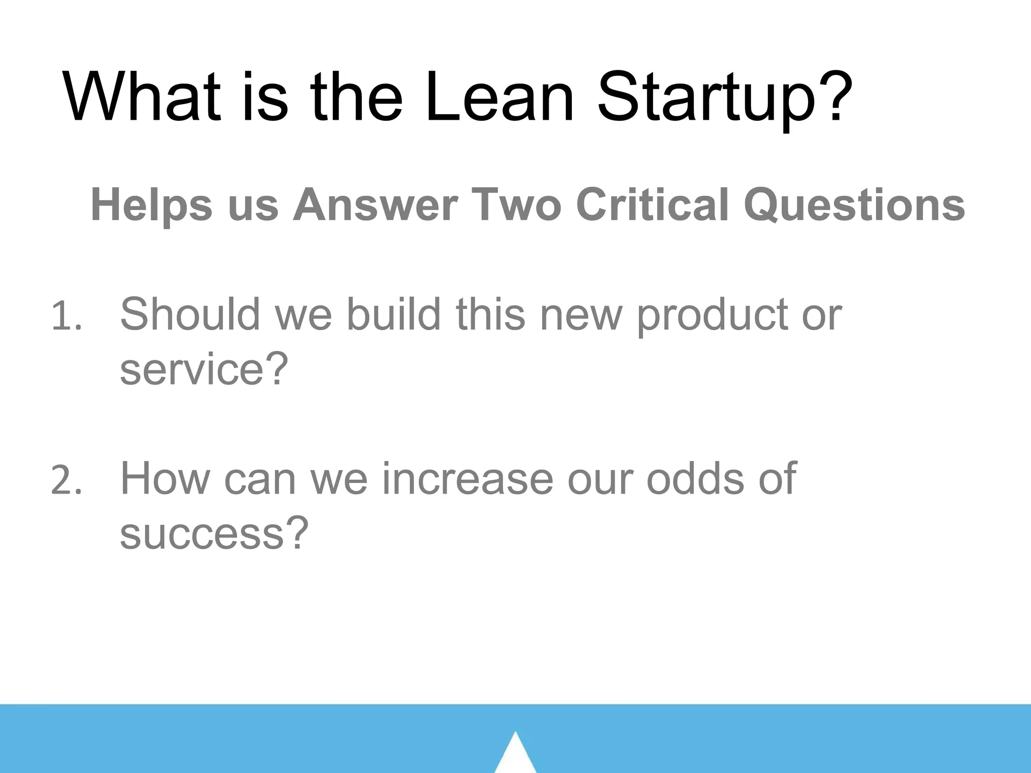 Lean Startup 101 | PDF