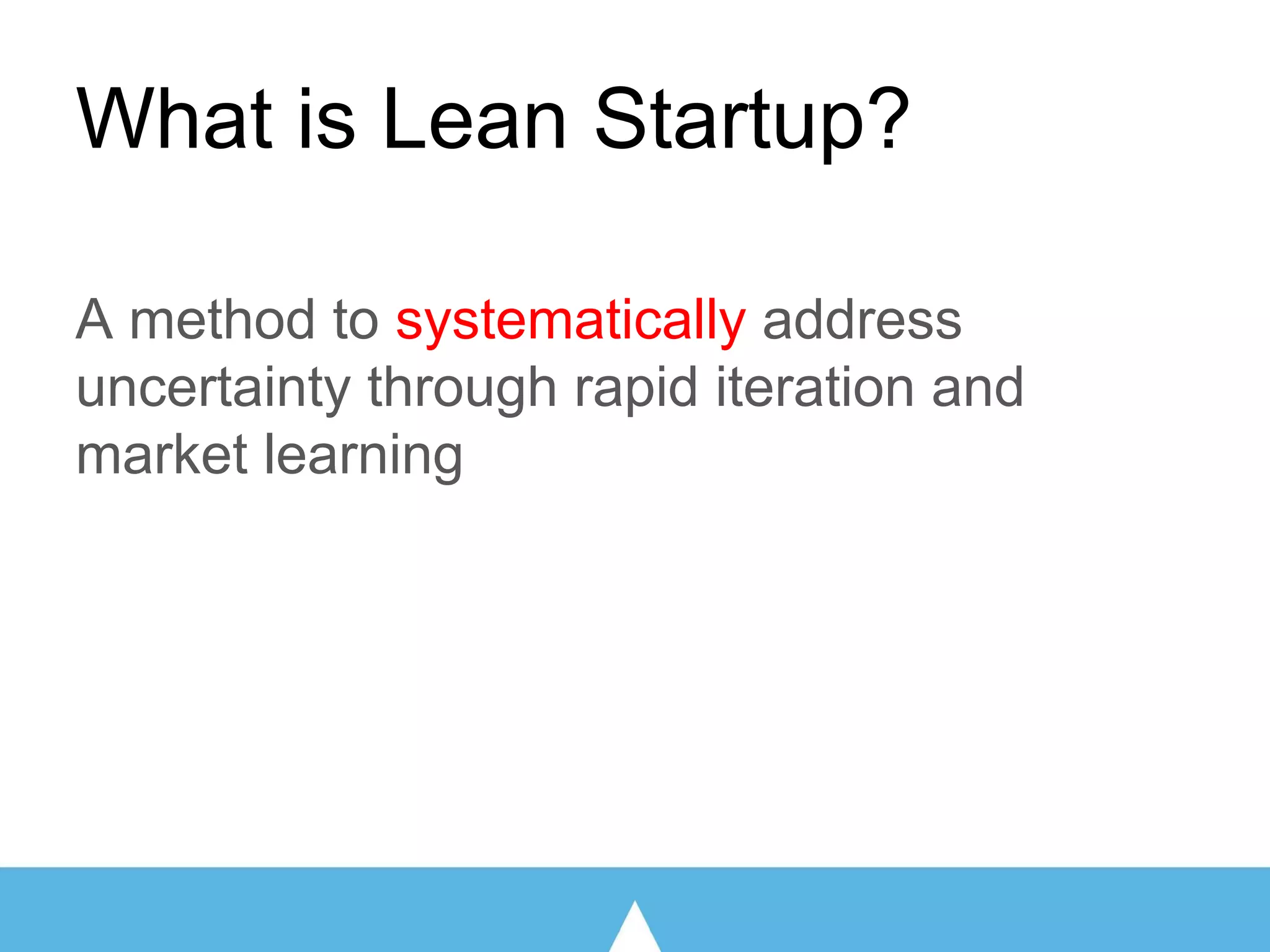 Lean Startup 101 | PDF