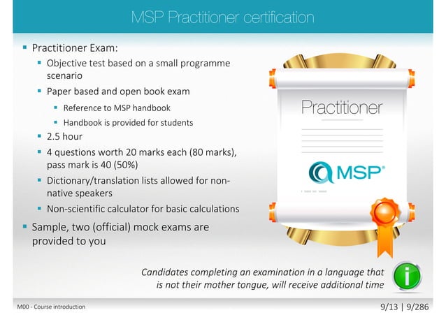AXELOS - MSP® - Managing Successful Programmes - Foundation | PDF ...