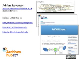 "Il n´y a pas de hors-texte": challenges for Archival Linked Data ...