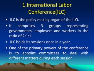 International Labour Organisation | PPT