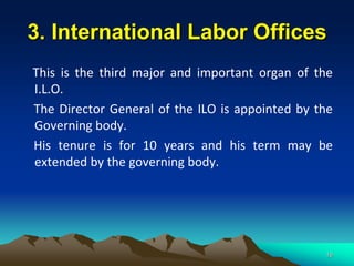 International Labour Organisation | PPT