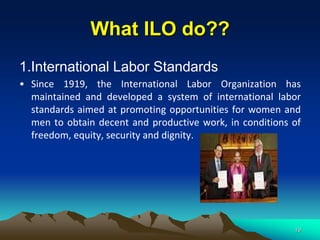 International Labour Organisation | PPT