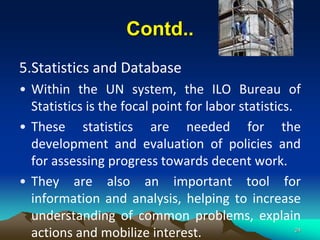 International Labour Organisation | PPT