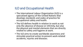 ILO (International Labour Organization ) | PPTX