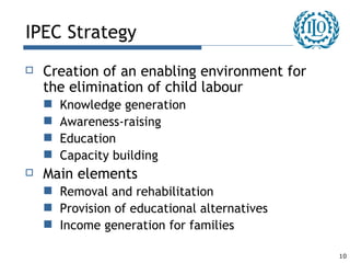 Call to Action on Child Labour –ILO | PPT
