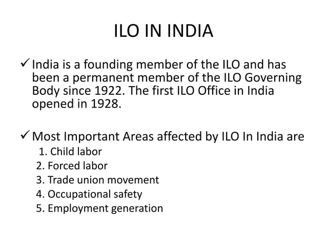ILO | PDF | Business | Business and Finance