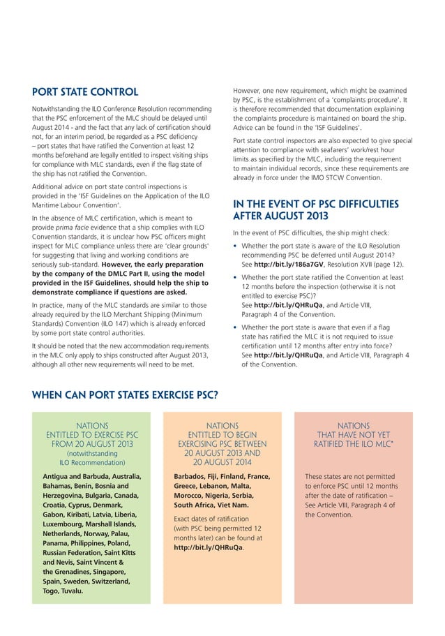 Ilo mlc-2006-guidance-on-psc | PDF