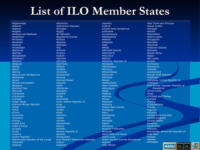 Introduction to the ILO | PPT