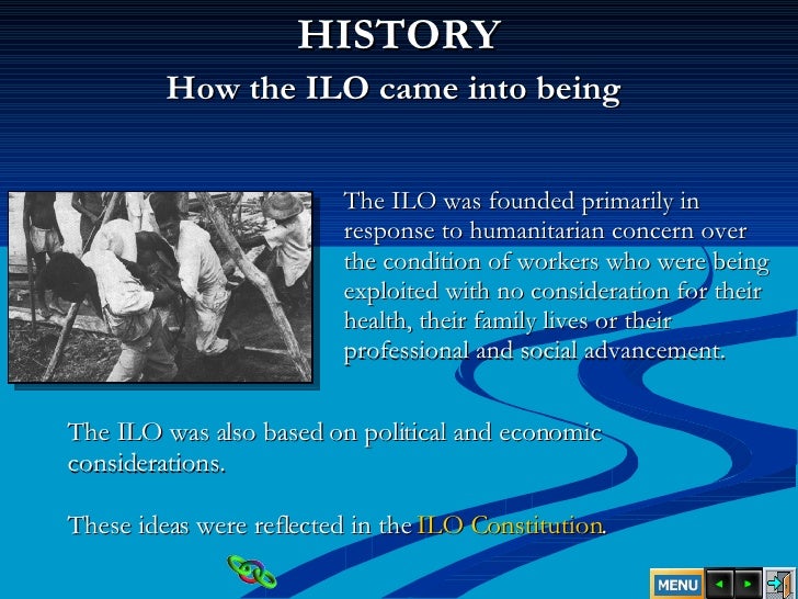 Introduction to the ILO